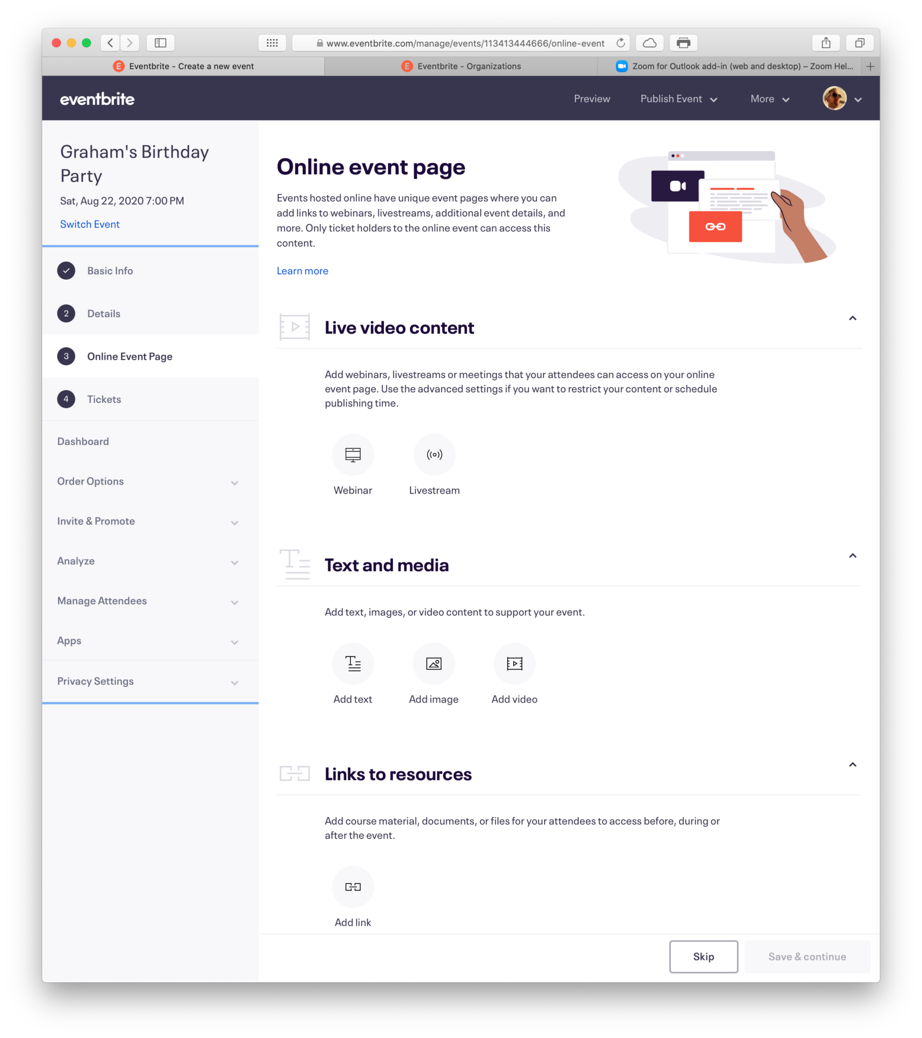 How to use EventBrite instead of Facebook Events | GetConnected